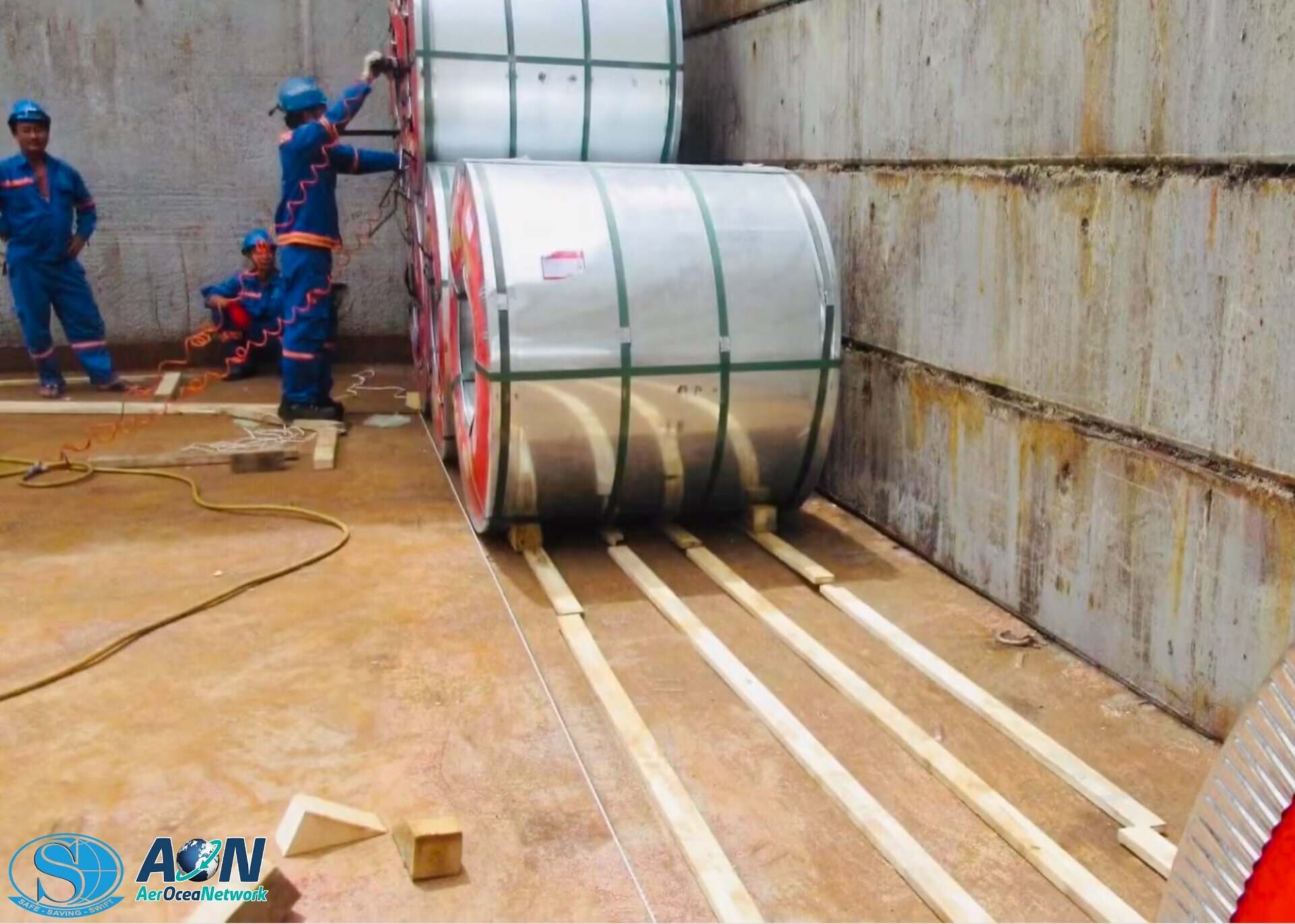Super Cargo Service ships Steel Coils – AerOceaNetwork
