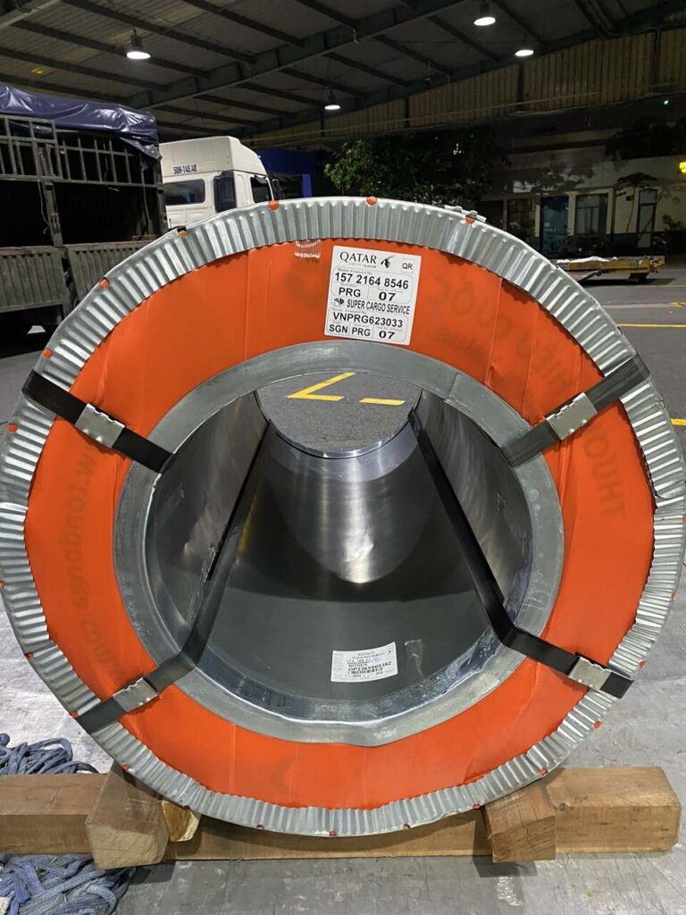 Super Cargo Service: Successful Shipment of The Steel Coils to Czech ...